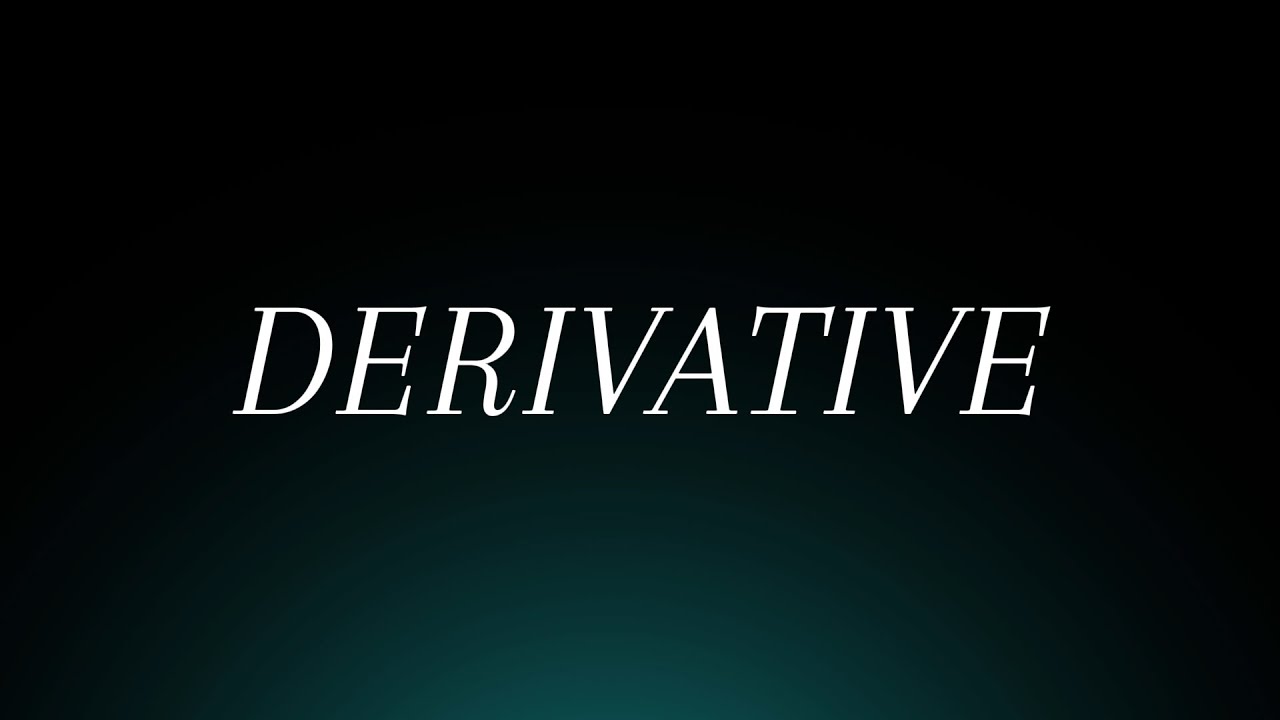 Learn How to Pronounce 'Derivative'! Correctly (Mathematics Term ...