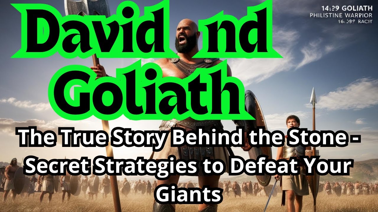 David and Goliath: The True Story Behind the Stone - Secret Strategies ...