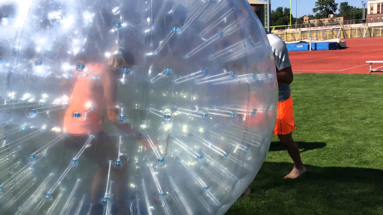 2014 MOST Amazing Race Zorb Ball Challenge - YouTube