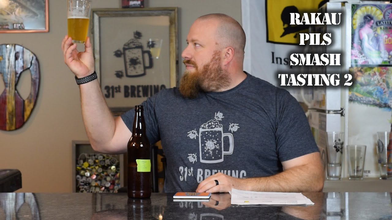Rakau SMaSH Beer All Grain Tasting 2 - YouTube