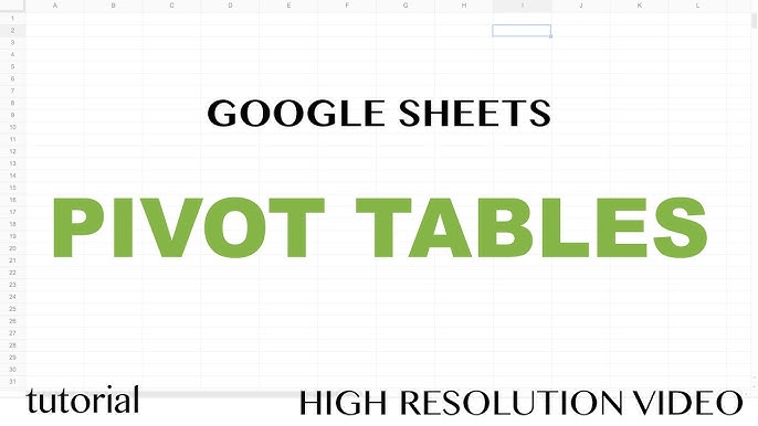 Pivot Tables In Google Sheets | Cabinets Matttroy