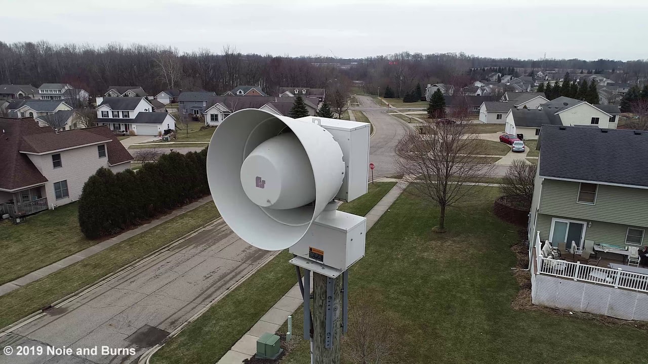 Hudsonville, MI Federal Signal 2001-SRN Siren Test - 4/5/19 - YouTube