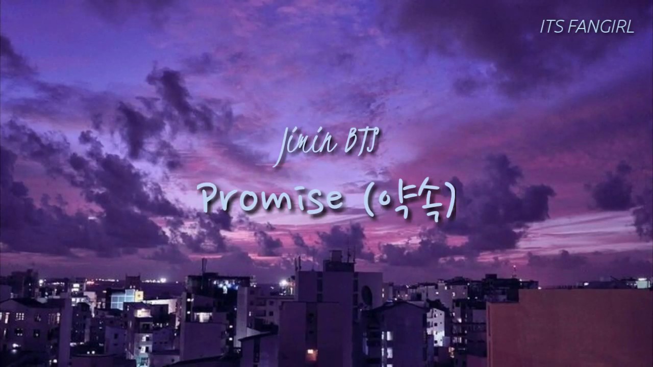Jimin BTS - PROMISE (INDO LIRIK) - YouTube