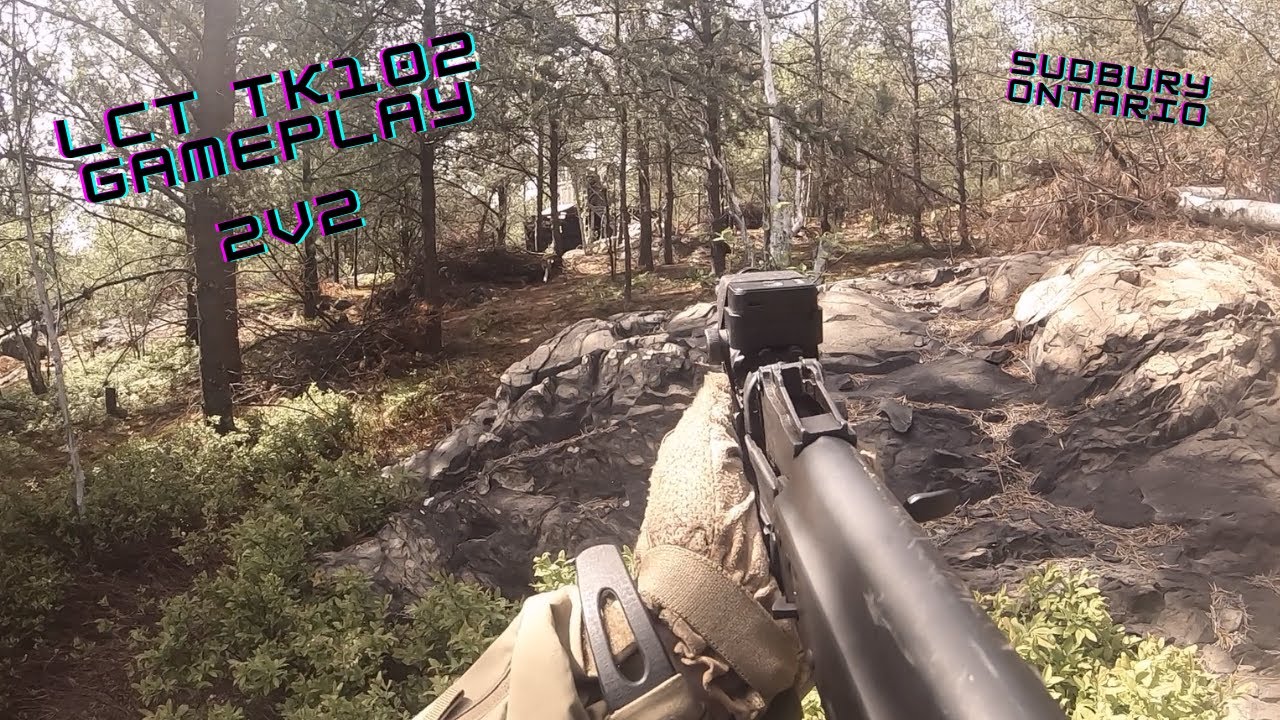 LCT TK102 Airsoft Gameplay in Sudbury (2v2) - YouTube