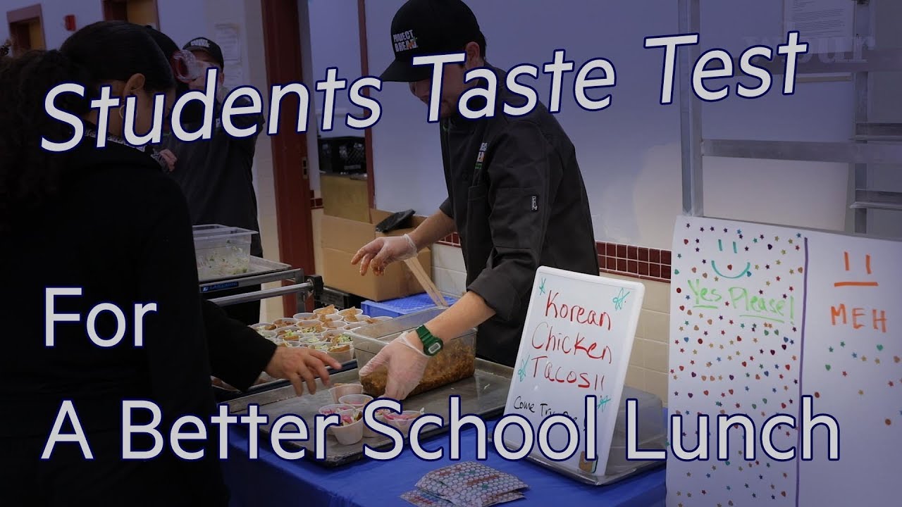 Taste Testing School Lunch - YouTube