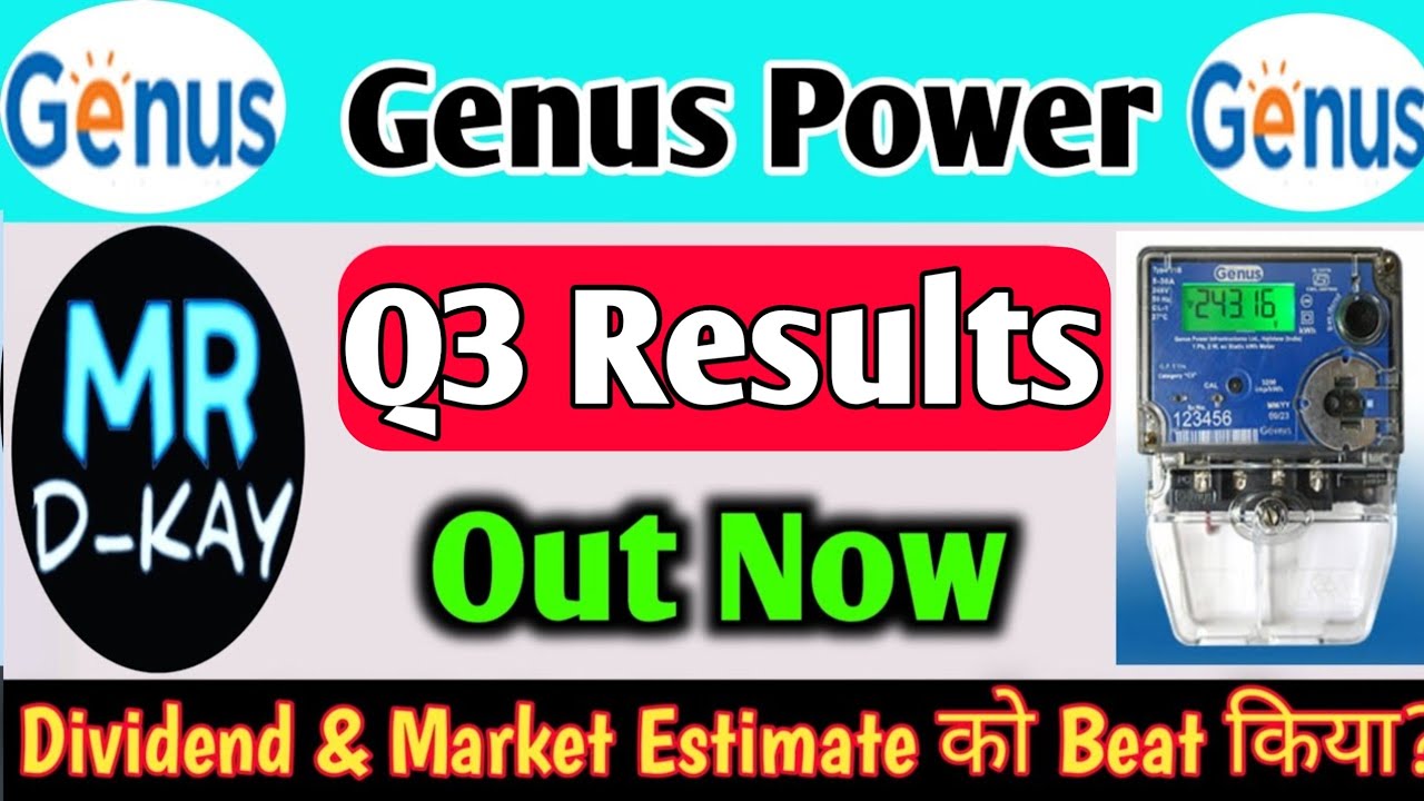 Genus Power Q3 Results 2025 | Genus Power Results | Genus Power Share ...