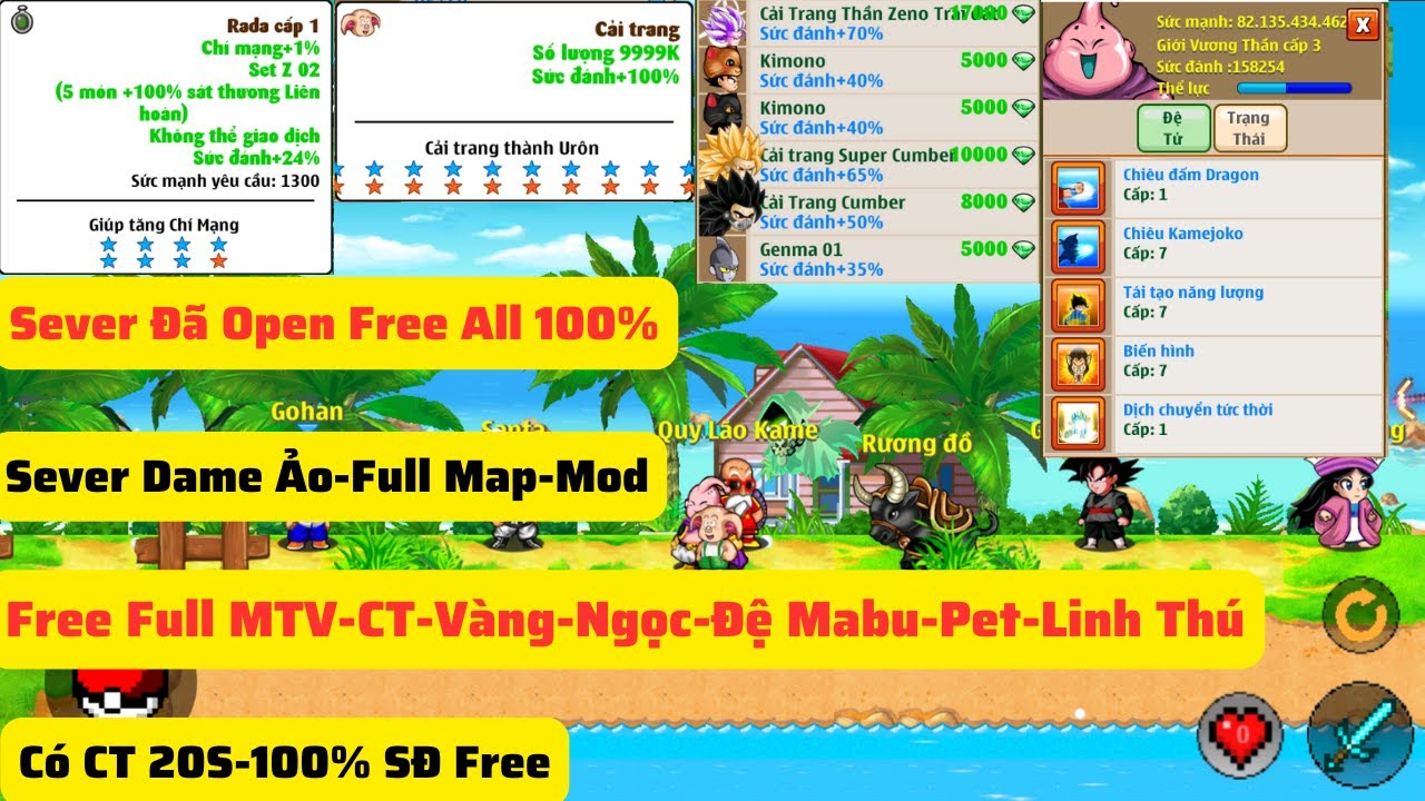 Nro Lậu-Sever Đã Open Vẫn Free Full Mọi Thứ-Đập ĐỒ Mượt-Dame Ảo-Free Đệ ...