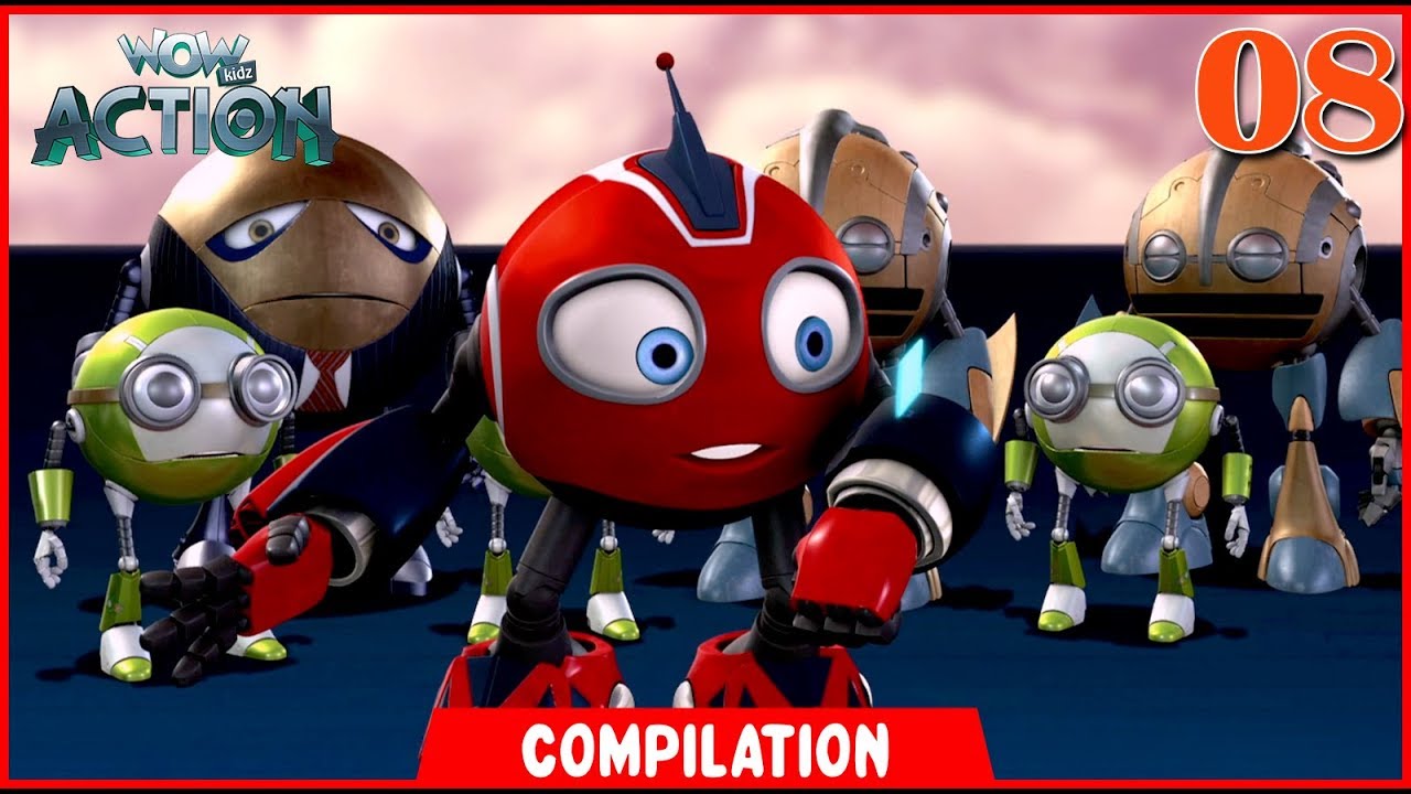 Rollbots | Compilation - 08 | Action series for kids| 3D cartoons | WowKidz Action - YouTube