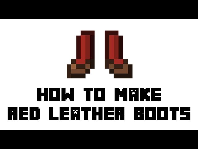 Minecraft Leather Boots