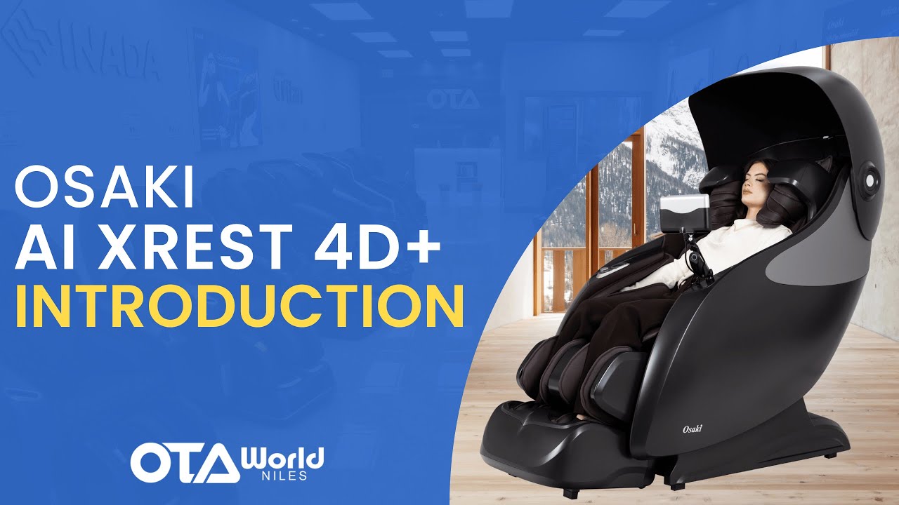 Osaki Platinum AI Xrest 4D+ - Introduction - YouTube