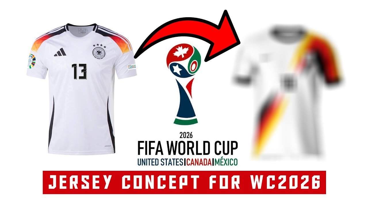 I Design Some Concept Jerseys For Fifa Wc26 Youtube