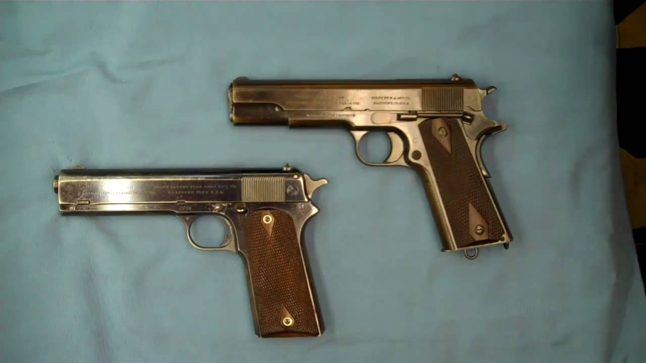 Colt's Model 1909 .45 ACP Pistol - YouTube