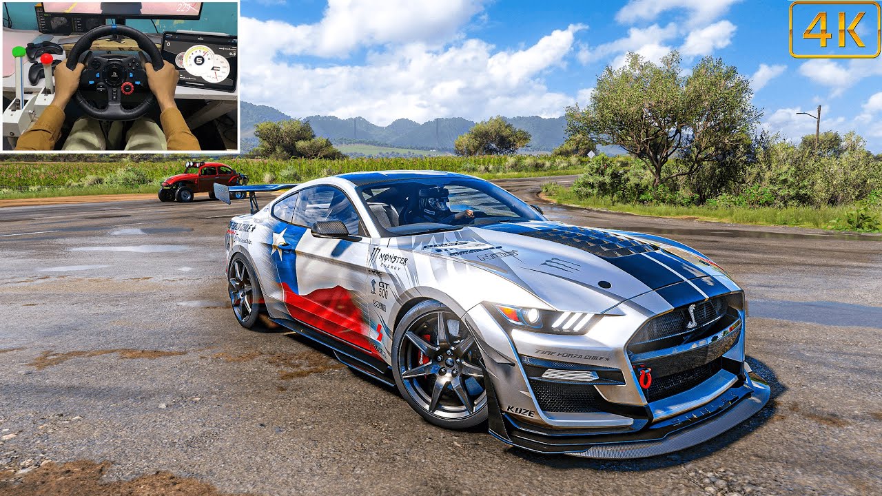 1000HP Shelby GT500 - Forza Horizon 5 | Logitech G29 Gameplay - YouTube