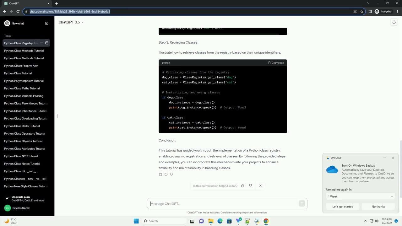 python class registry - YouTube