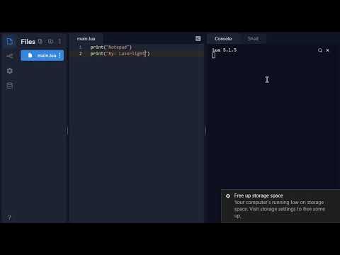 How to code a notepad in Lua. - YouTube