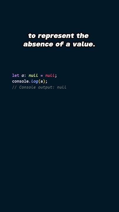 Typescript Null Vs Undefined Typescript Programming Engineering Javascript Tutorial Youtube