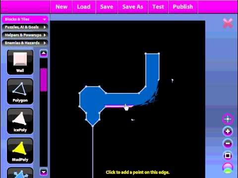 Sploder - How to Make Curves and How to use Them - YouTube