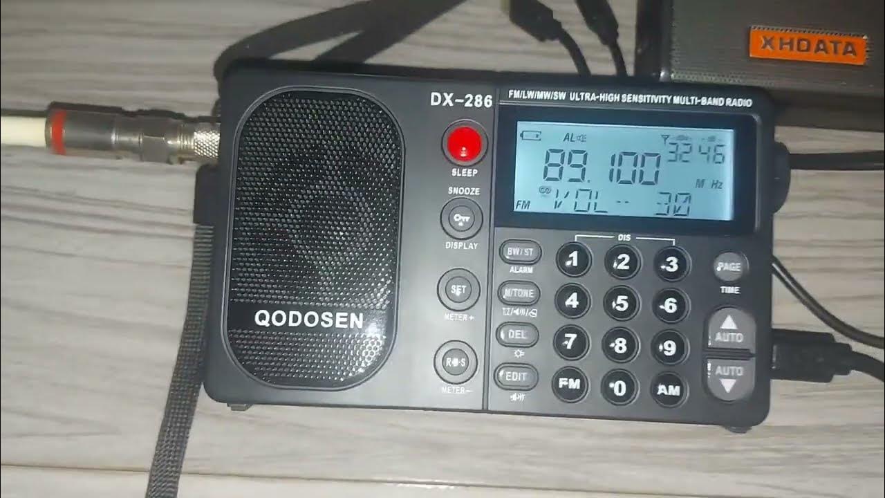 Rádio 89.1 fm Barra Bonita Sp (Xhdata D808,Qodosen Dx 286) - YouTube