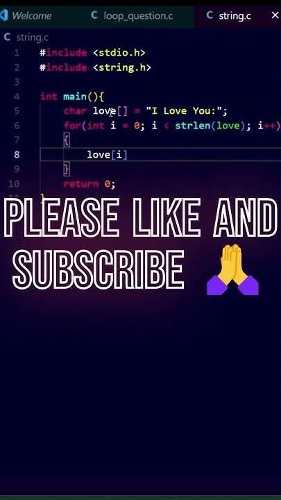 string magic in c #shorts - YouTube
