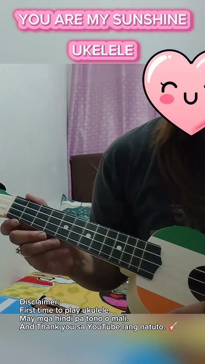 "YOU ARE MY SUNSHINE"ON UKULELE ONE-STRING FINGERPICKING PLAY-ALONG ...