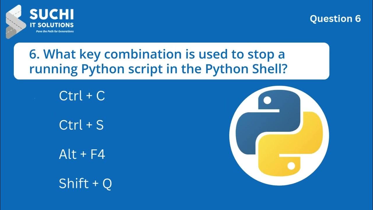 Python Quiz - 1 | @suchiit | Python Full Course - YouTube