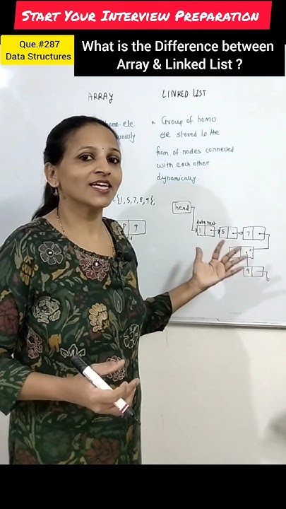 What is the Difference between Array and Linked List? #shorts #youtubeshorts #viral - YouTube