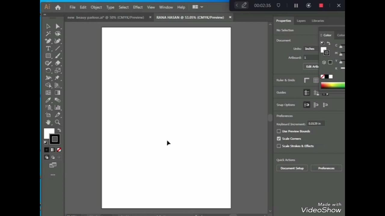 Adobe Illustrator Interface part # 1 - YouTube