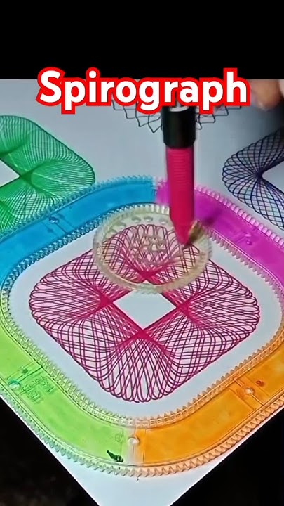 303FD. Hypnotizing Spirograph Design - YouTube