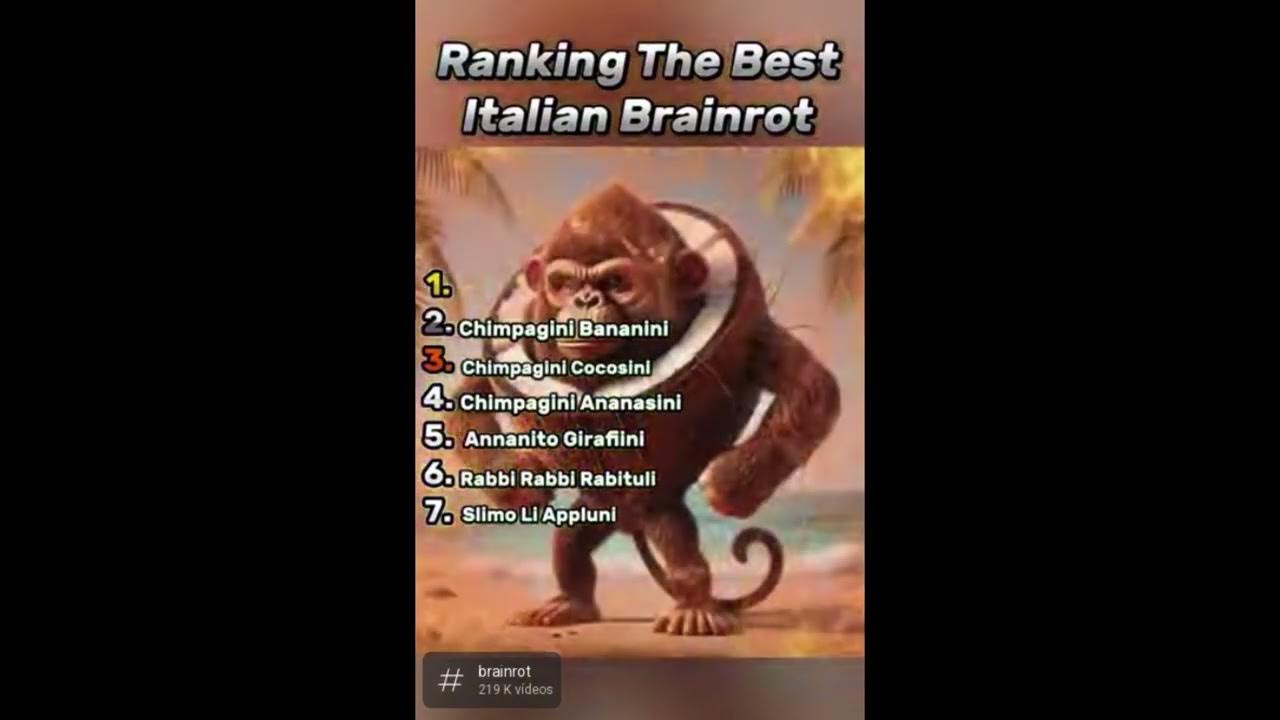 RANKING THE BEST ITALIAN BRAINROT p t 7 - YouTube
