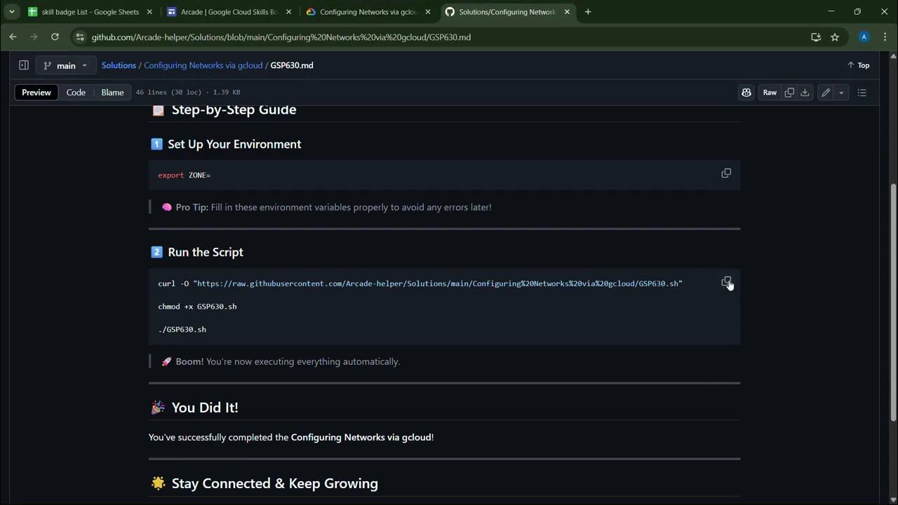 Configuring Networks via gcloud || #GSP630 || By Arcade Helper - YouTube