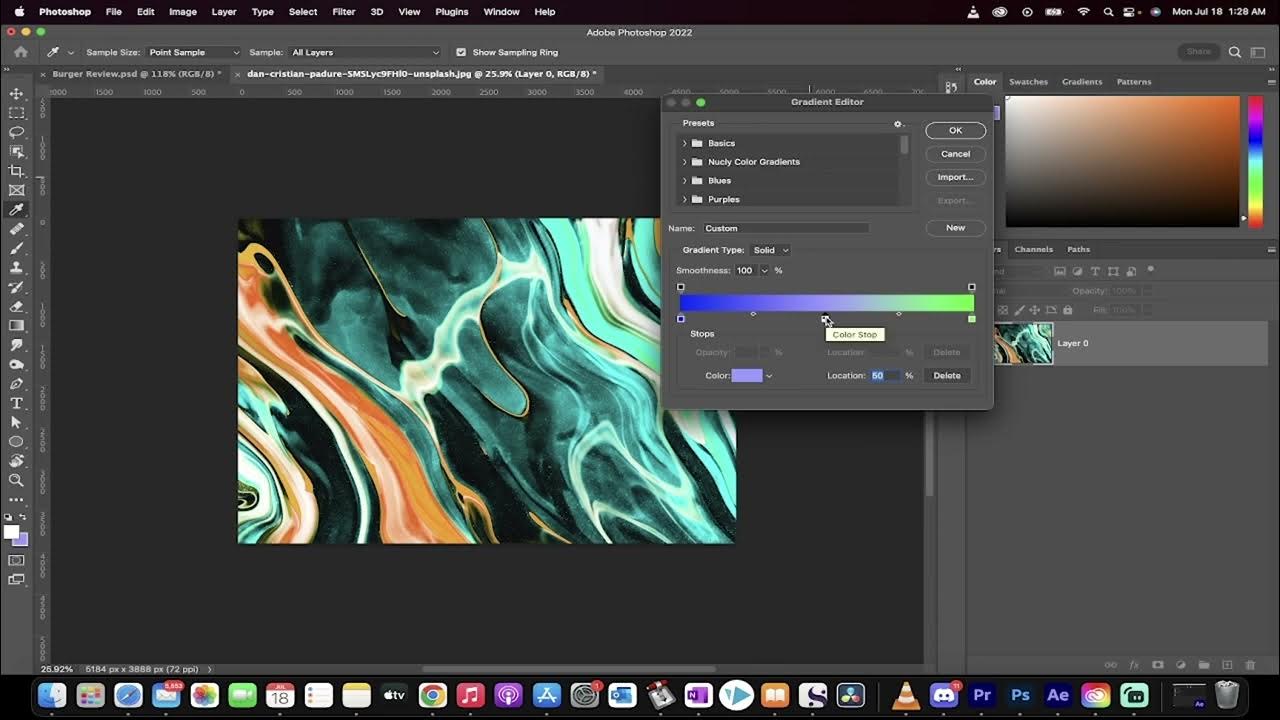 How to Create a Custom Gradient in Photoshop: Step-by-Step Tutorial ...