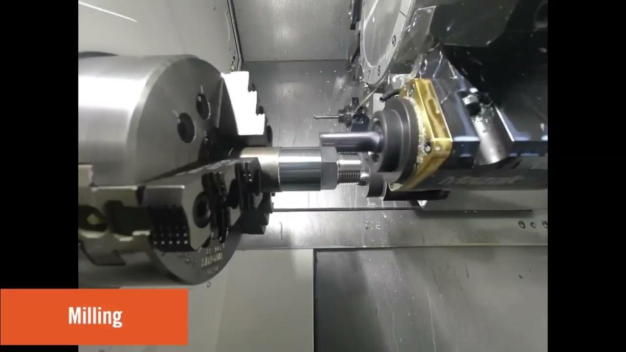Mazak's QTE 100 CNC Turning Center - YouTube