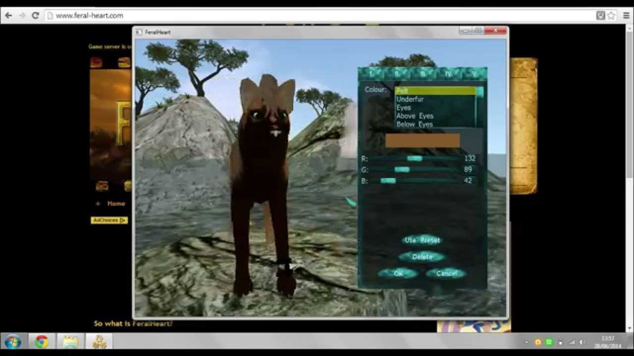 How to join the Benevolent Wolf Pack on Feral Heart - YouTube