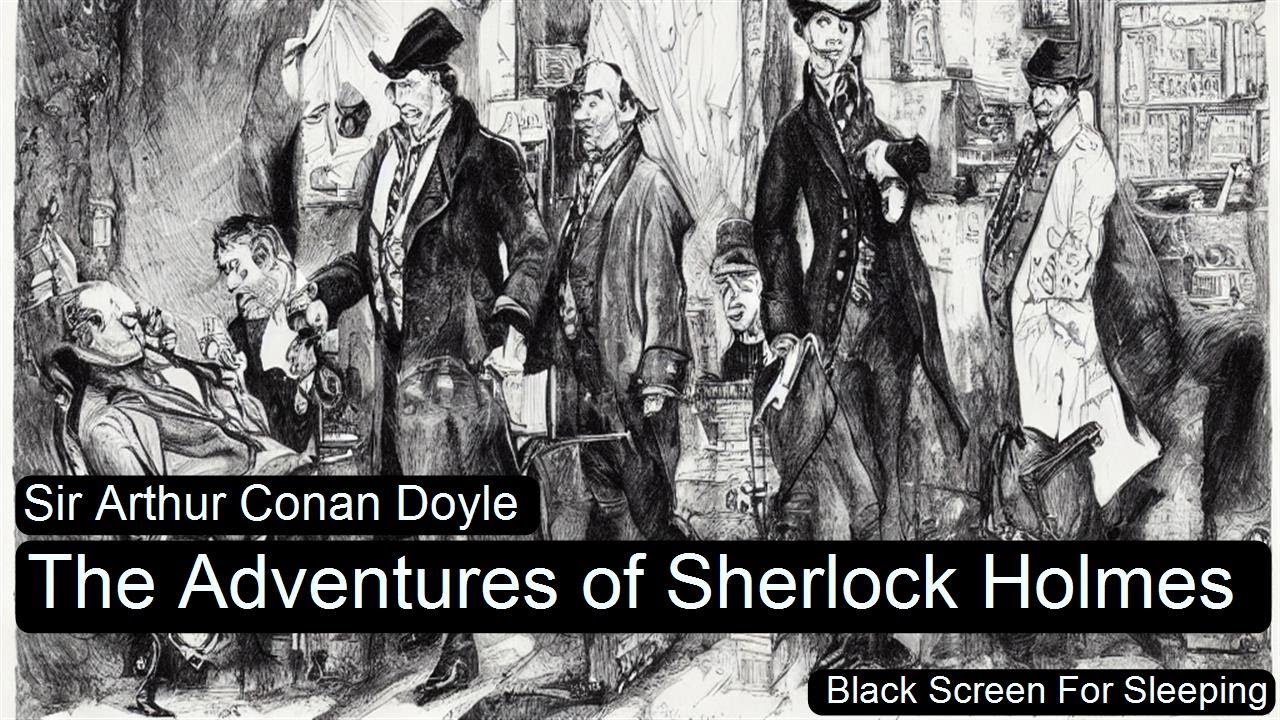 The Adventures of Sherlock Holmes by Sir Arthur Conan Doyle Black ...