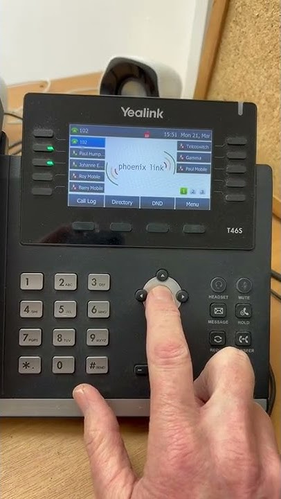 To factory reset your Yealink telephone - YouTube