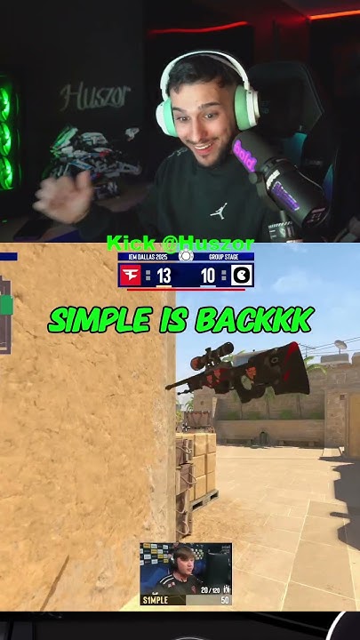 Simple is back omg #cs2 #gaming #csgo #counterstrikefacts #csgo #counterstrike - YouTube