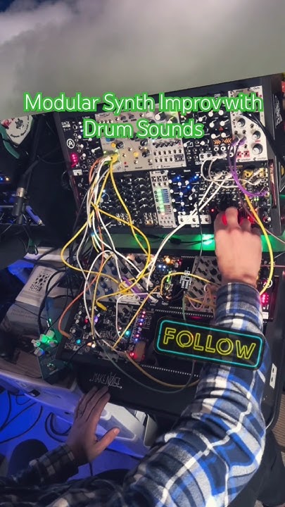 Modular Synth Improv with Drum Sounds #modularsynth #experimentalmusic #synth #eurorack #beats ...