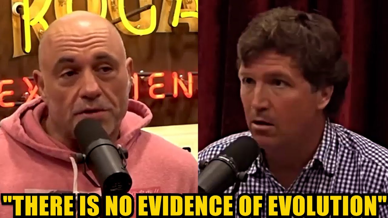 Joe Rogan And Tucker Carlson Talk About Evolution On JRE - YouTube