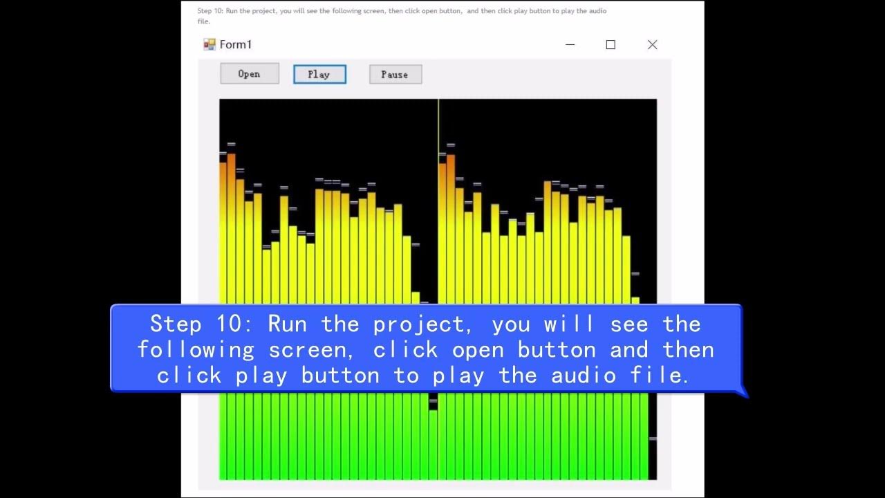 C# - How to create audio spectrum in C# if I want to make an audio ...
