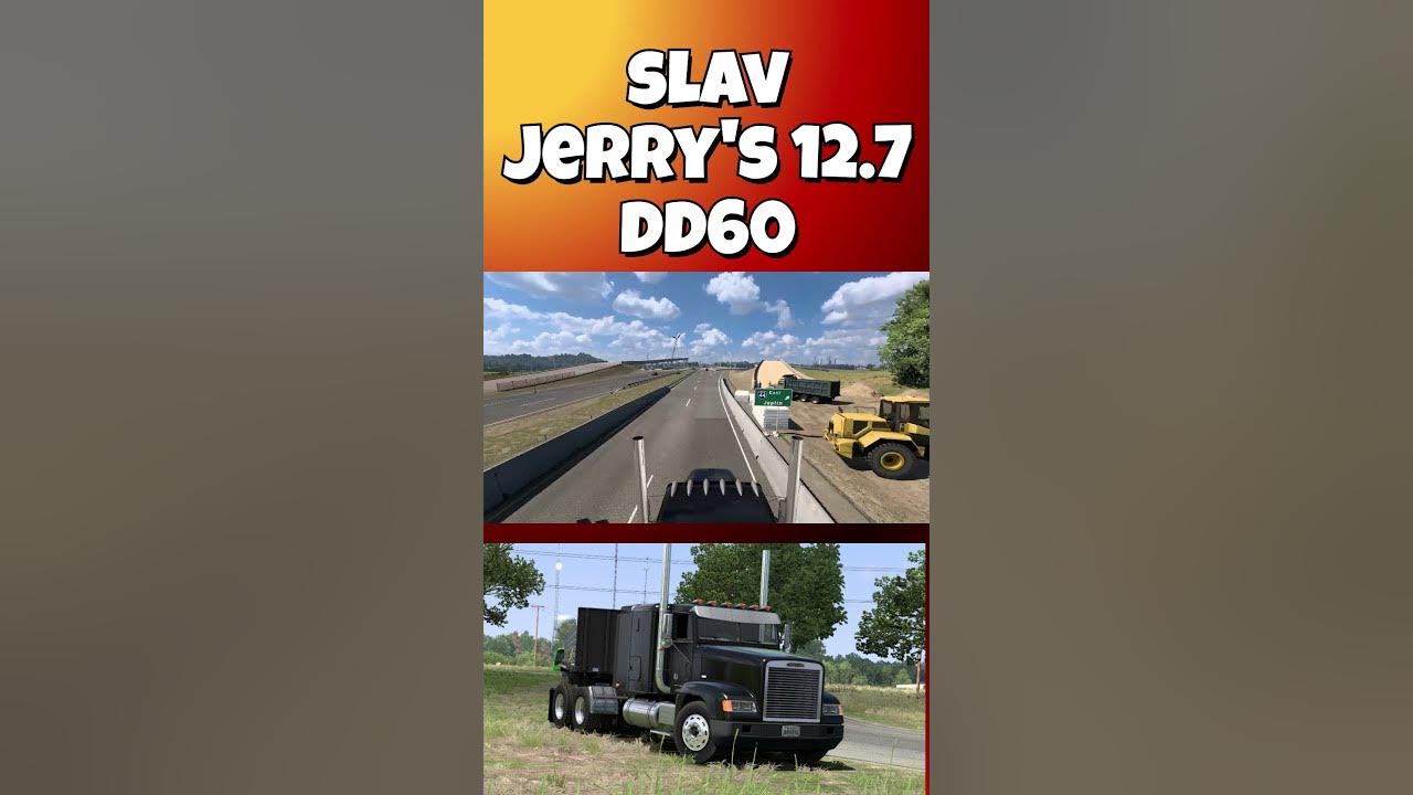 INSANE 12.7L DD60 By Slav Jerry 🔥| American Truck Simulator - YouTube