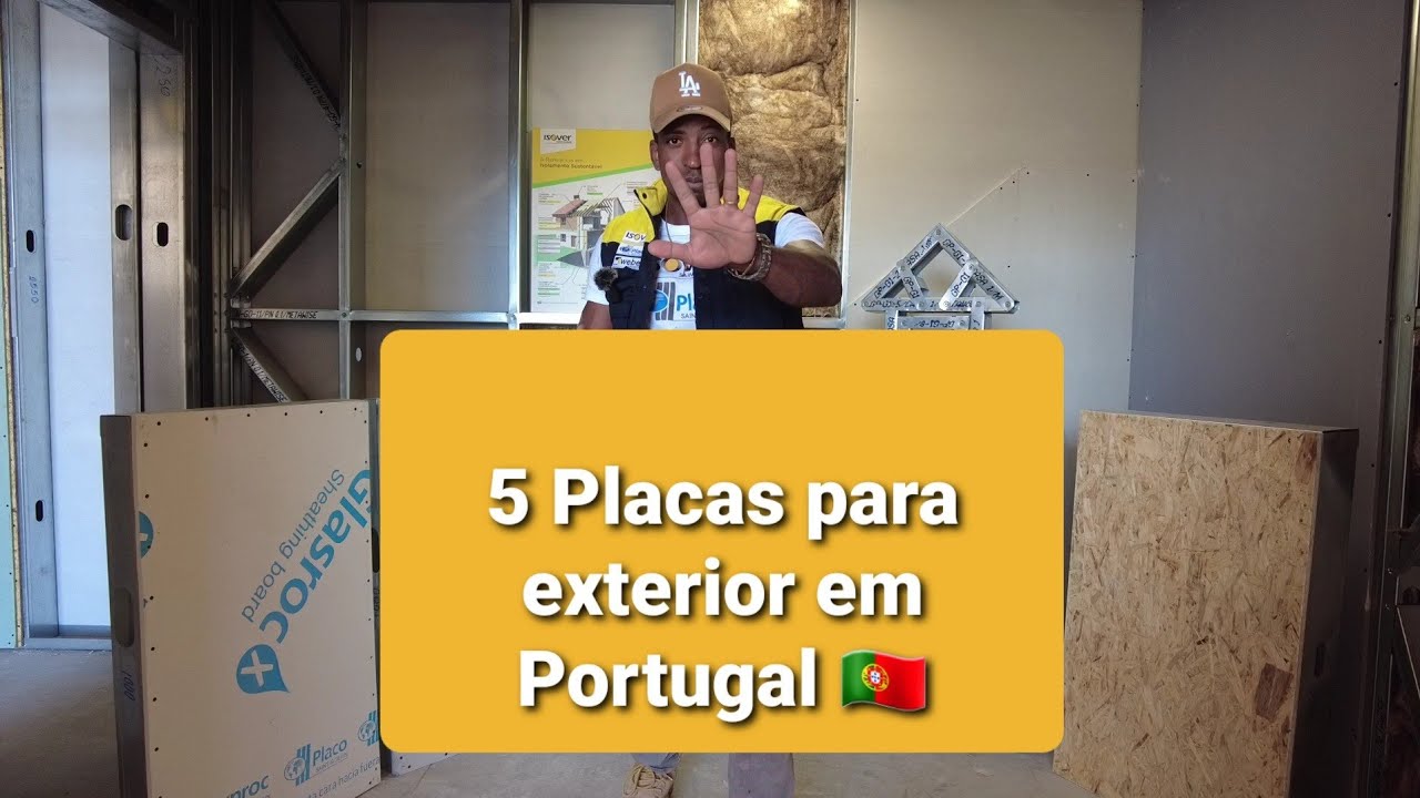 5 Opções de placas exterior para obras em Light Steel Framing - YouTube