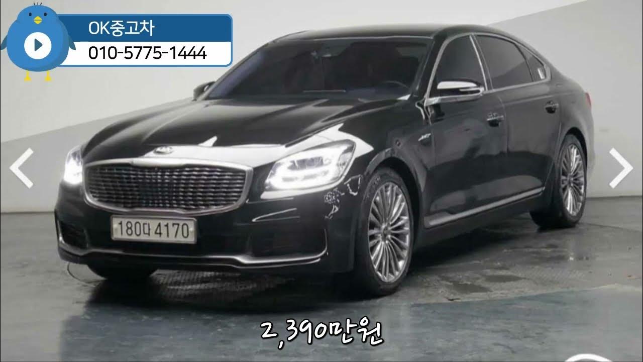 기아 더 K9 3.8 GDI AWD 플래티넘Ⅲ/19년식/15만km/2,390만원/완전무사고 - YouTube