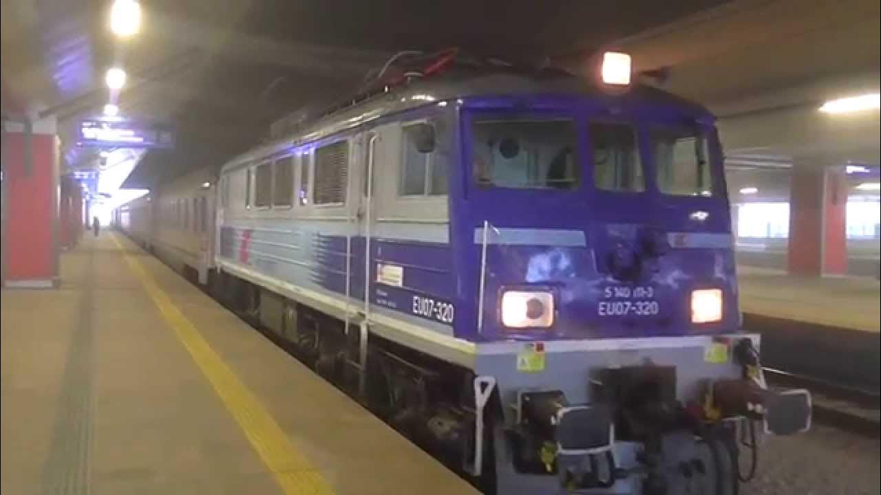 Stacja: KRAKÓW GŁ. - Odjazd EU07-320 z TLK "WYSPIAŃSKI" do Wrocławia Głównego - YouTube