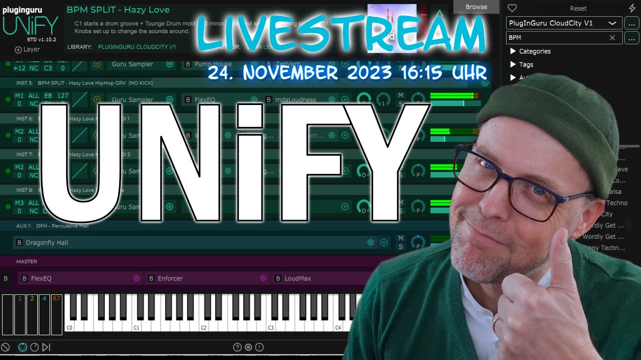 Livestream: PluginGuru UNiFY macht Spaß! - YouTube