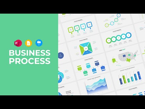 Processes PowerPoint Template, a Presentation Template by Abert