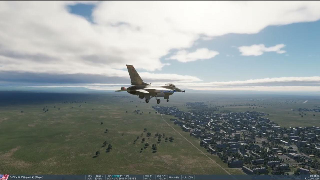 F16 Landing - YouTube