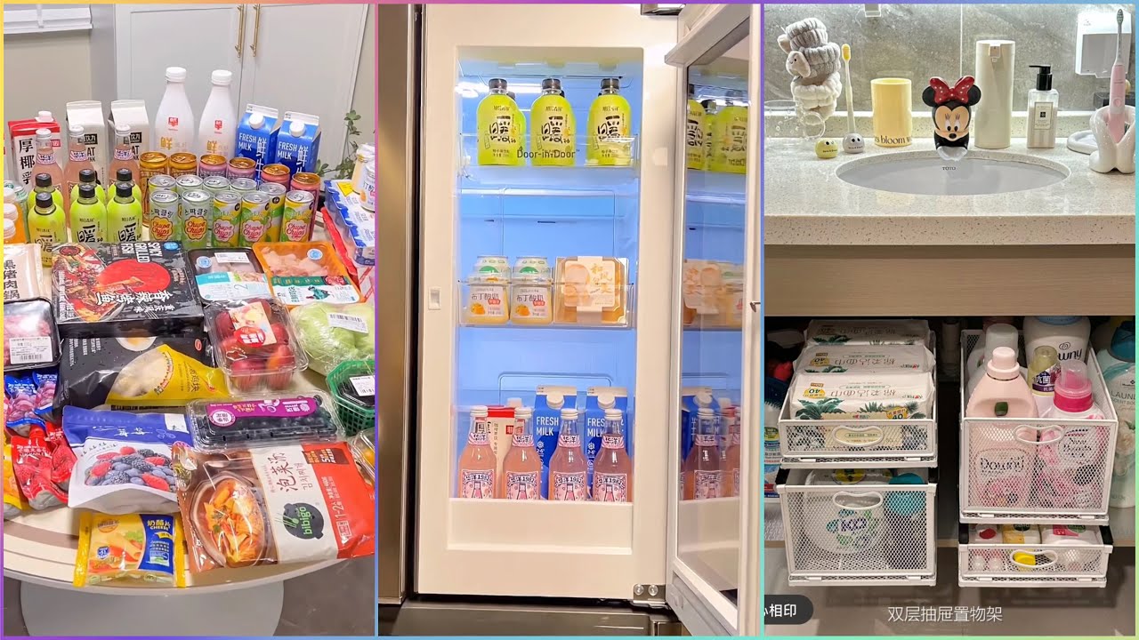 Groceries Shopping And Refrigerator Restocking🎀 | Random House ...