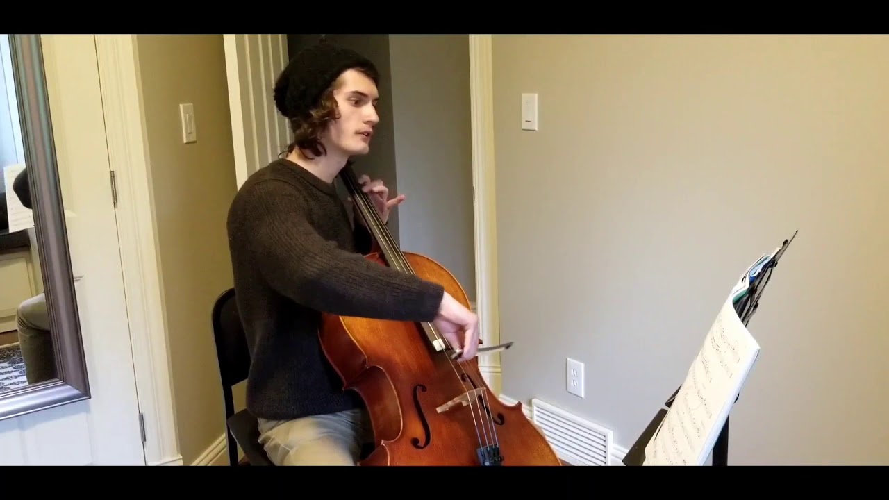 David Morrissey's cello studio online recital!! June 21, 2020 - YouTube