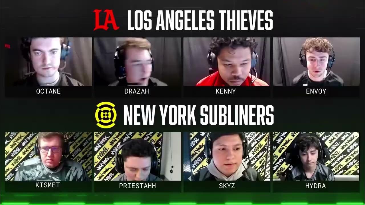 New York Subliners vs LA Thieves - CDL Stage 5 Qualifiers - Full Series ...
