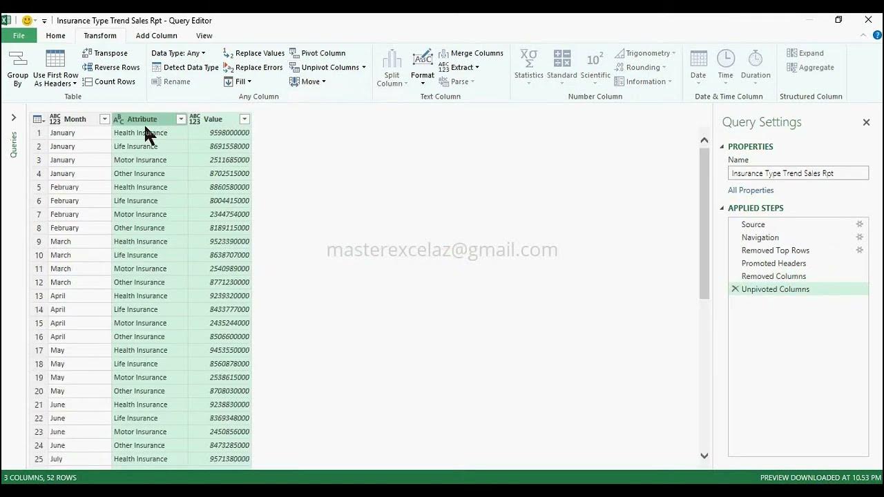 How to Create Structure Data Report from Unstructured Data Report in ...